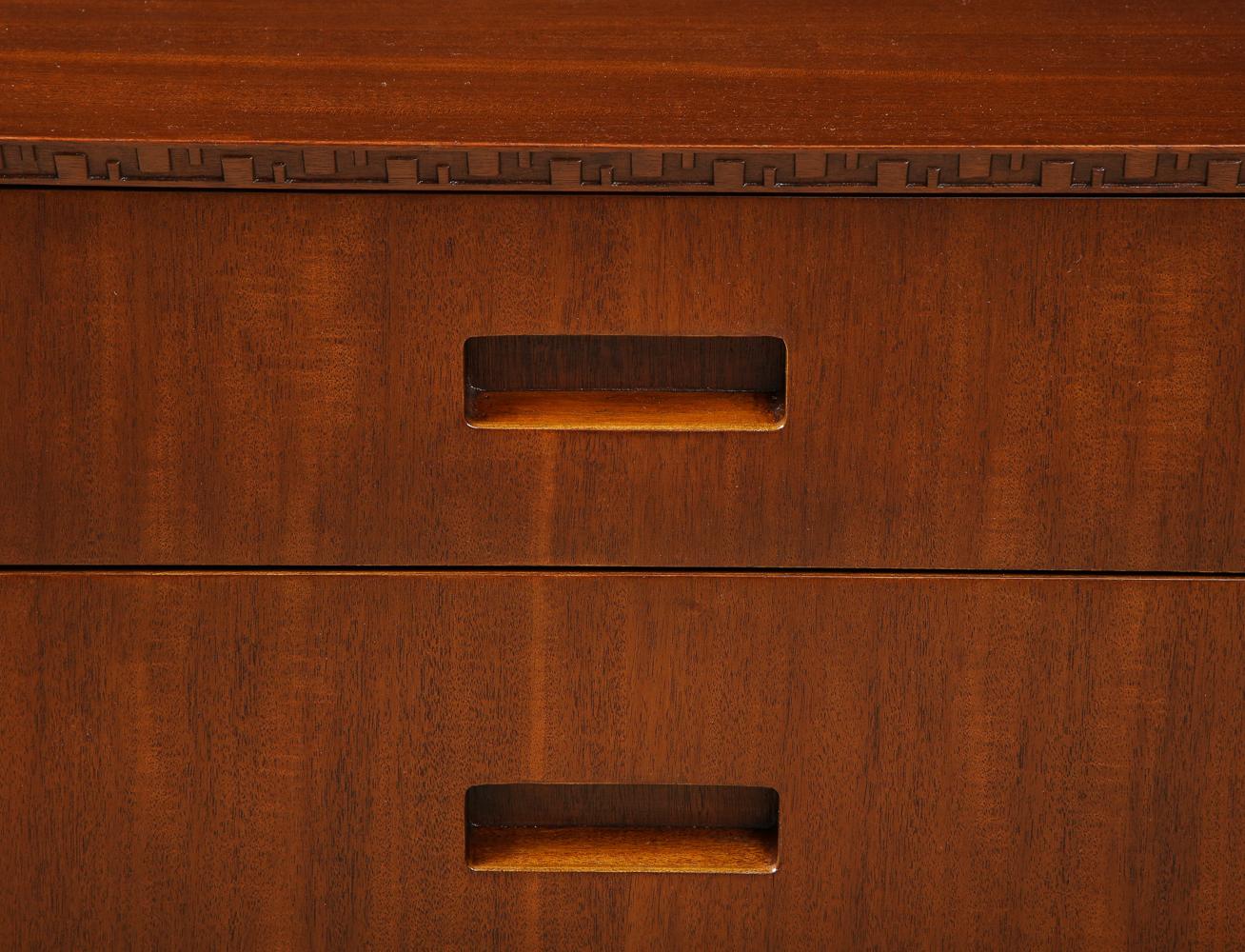 Pair of Side Chests by Frank Lloyd Wright For Sale at 1stDibs