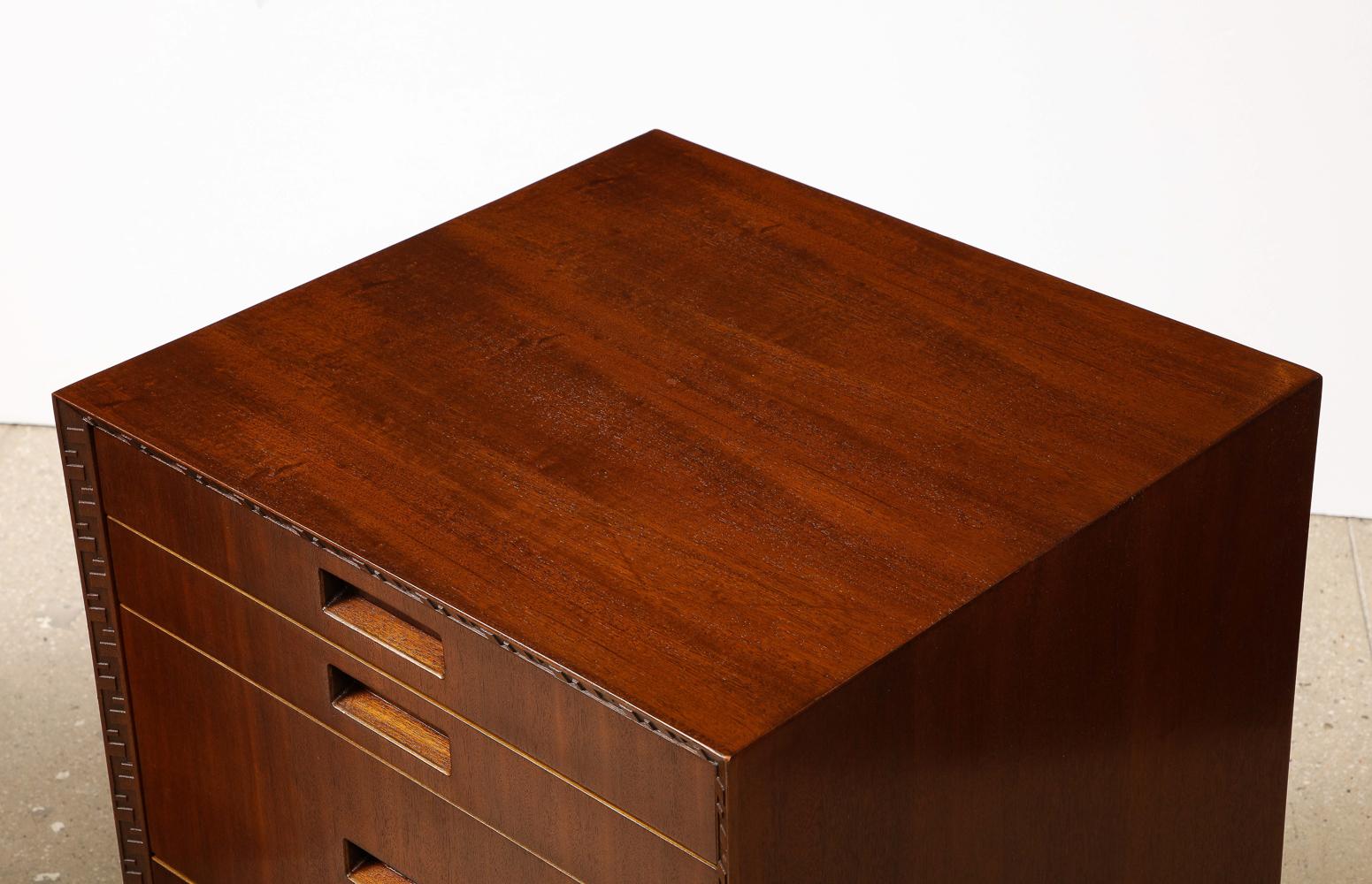 Pair of Side Chests by Frank Lloyd Wright For Sale at 1stDibs