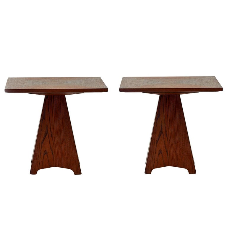 Pair of Side Tables by Harvey Probber at 1stDibs
