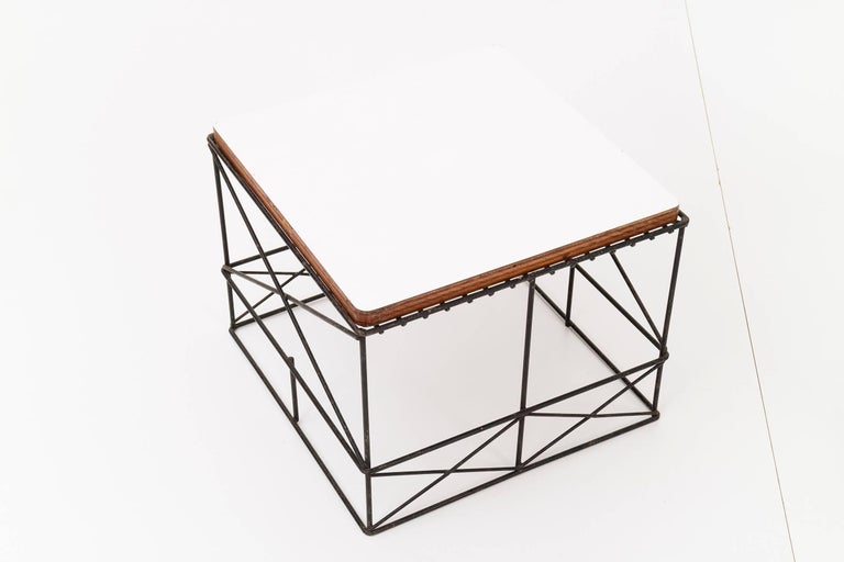 Pair of Side Tables in the Style of Charles and Ray Eames For Sale at ...