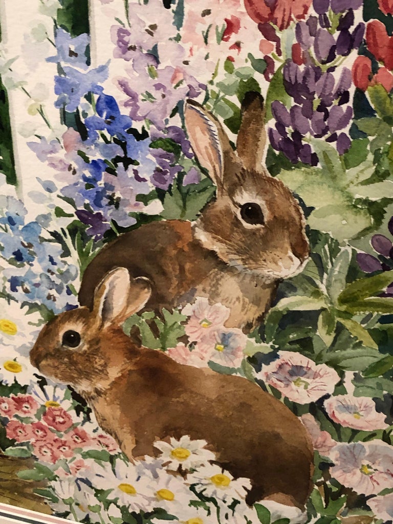 SOLD-Pair of Signed Watercolors by Susan Peifer at 1stDibs | susan ...