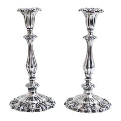 Pair of Silver Candlesticks, Sheffield, 1846 For Sale at 1stDibs ...