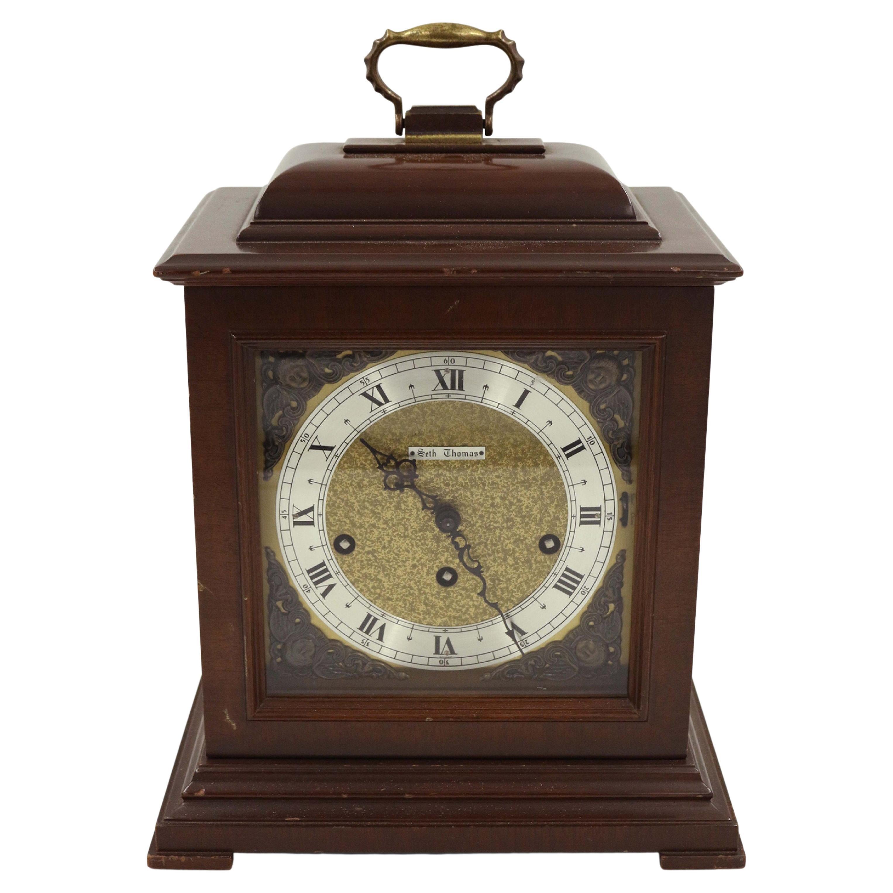 Exceptional Victorian Wall Clock, Large Mahogany Clock at 1stDibs