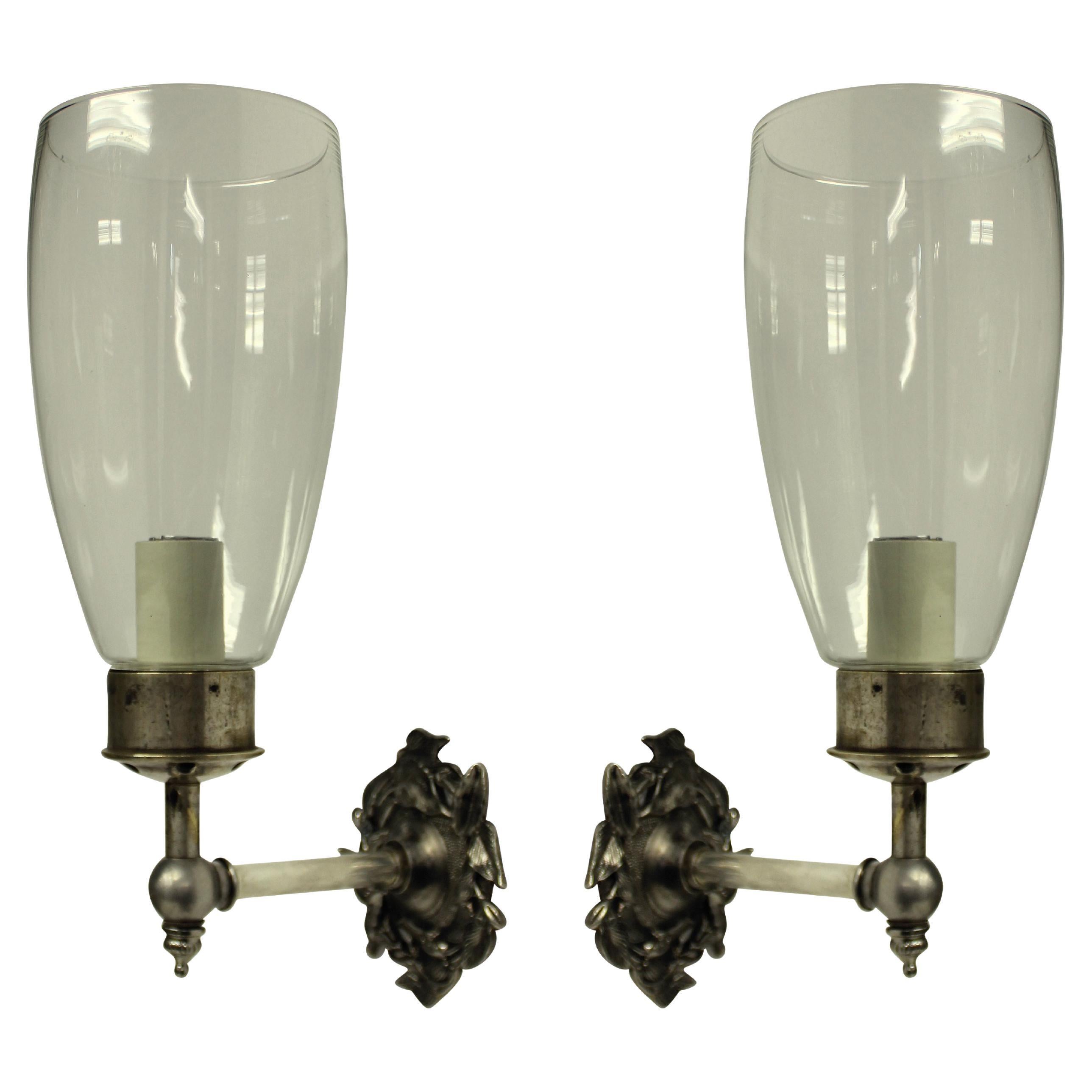 Tiffany Studios New York Pair of Single Arm Wall Sconces at 1stDibs