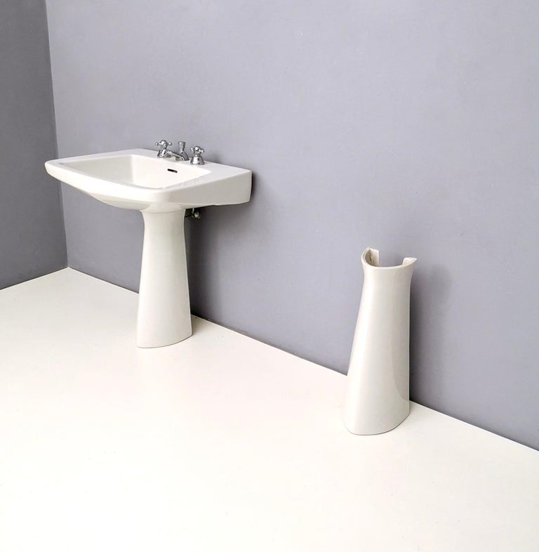 Pair of Sinks by Gio Ponti with G. Labalme, G. Pozzi and A. Rosselli ...