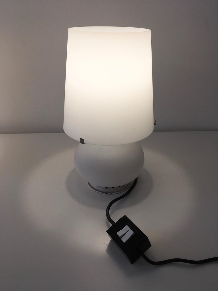 Pair of Small 1853 Table Lamp by Max Ingrand for Fontana Arte, Old ...