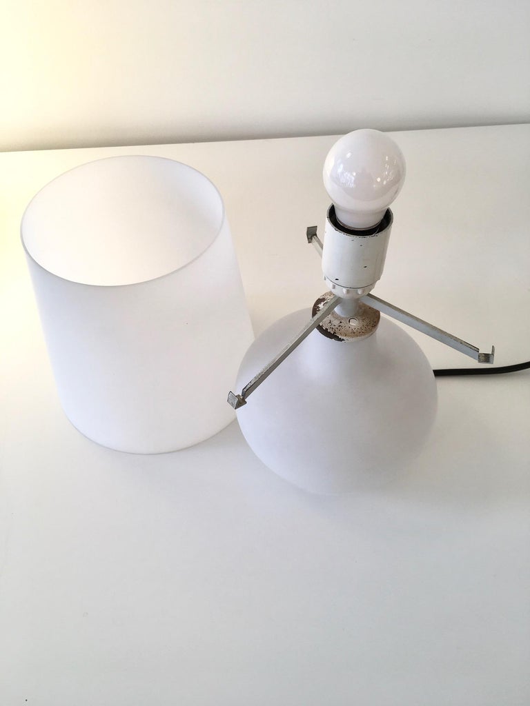Pair of Small 1853 Table Lamp by Max Ingrand for Fontana Arte, Old ...