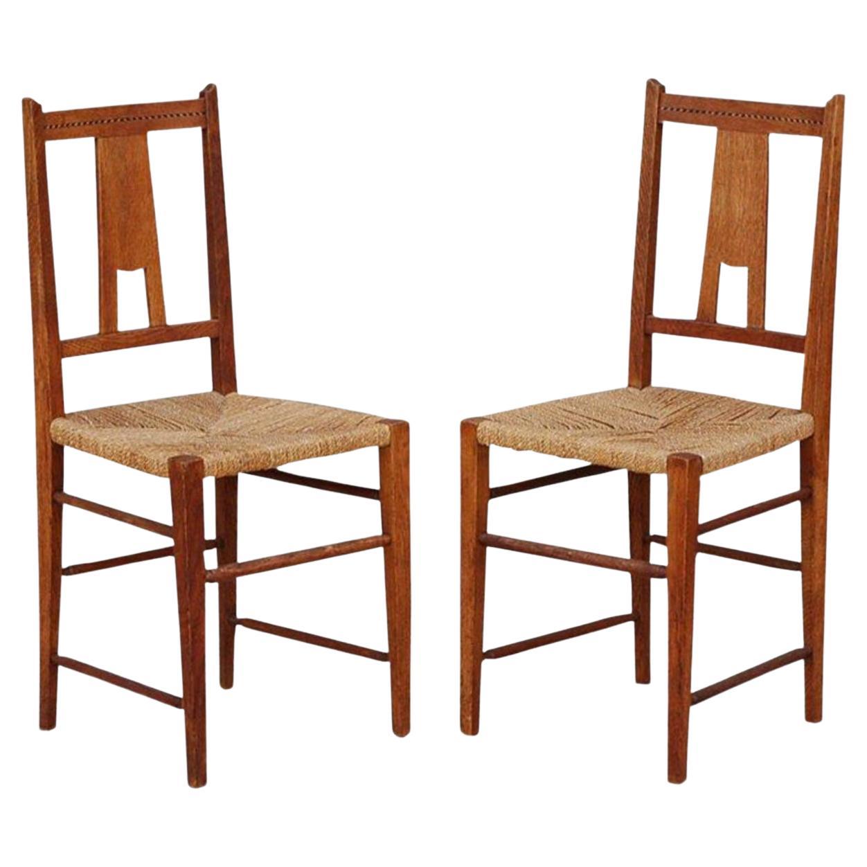 Pair of Studio Craft Chairs For Sale at 1stDibs