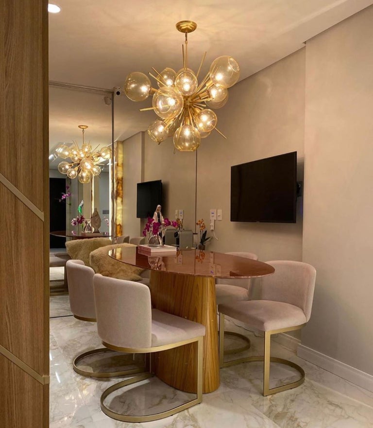 Pair of Smoked Quartz Wall Lamp by Aver For Sale at 1stDibs