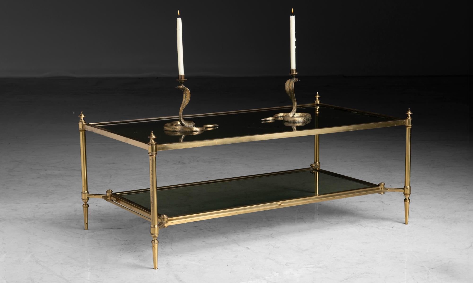 Pair of Snake Candle Sticks, England circa 1950 For Sale at 1stDibs