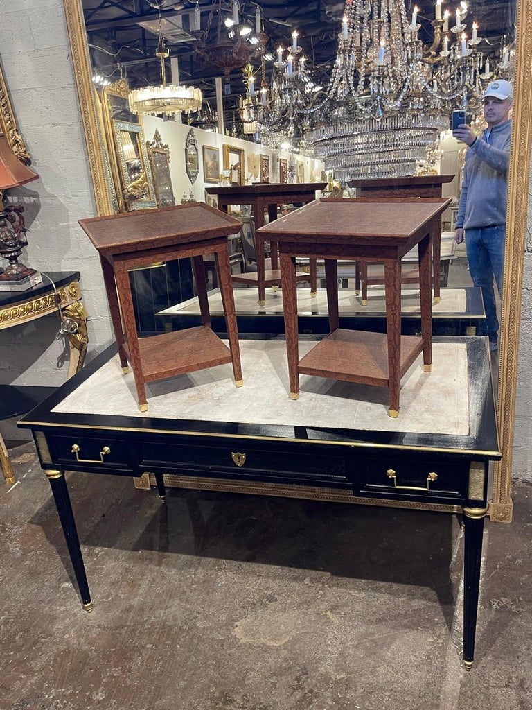 Snake Skin Side Table For Sale at 1stDibs