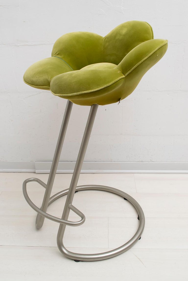 Pair of Soshun Stools by Masanori Umeda, Italian Collection "Flowers ...