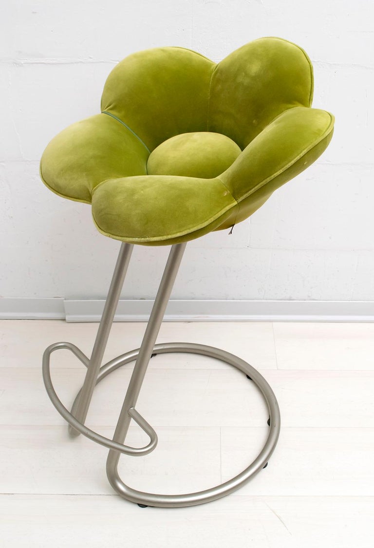 Pair of Soshun Stools by Masanori Umeda, Italian Collection "Flowers ...