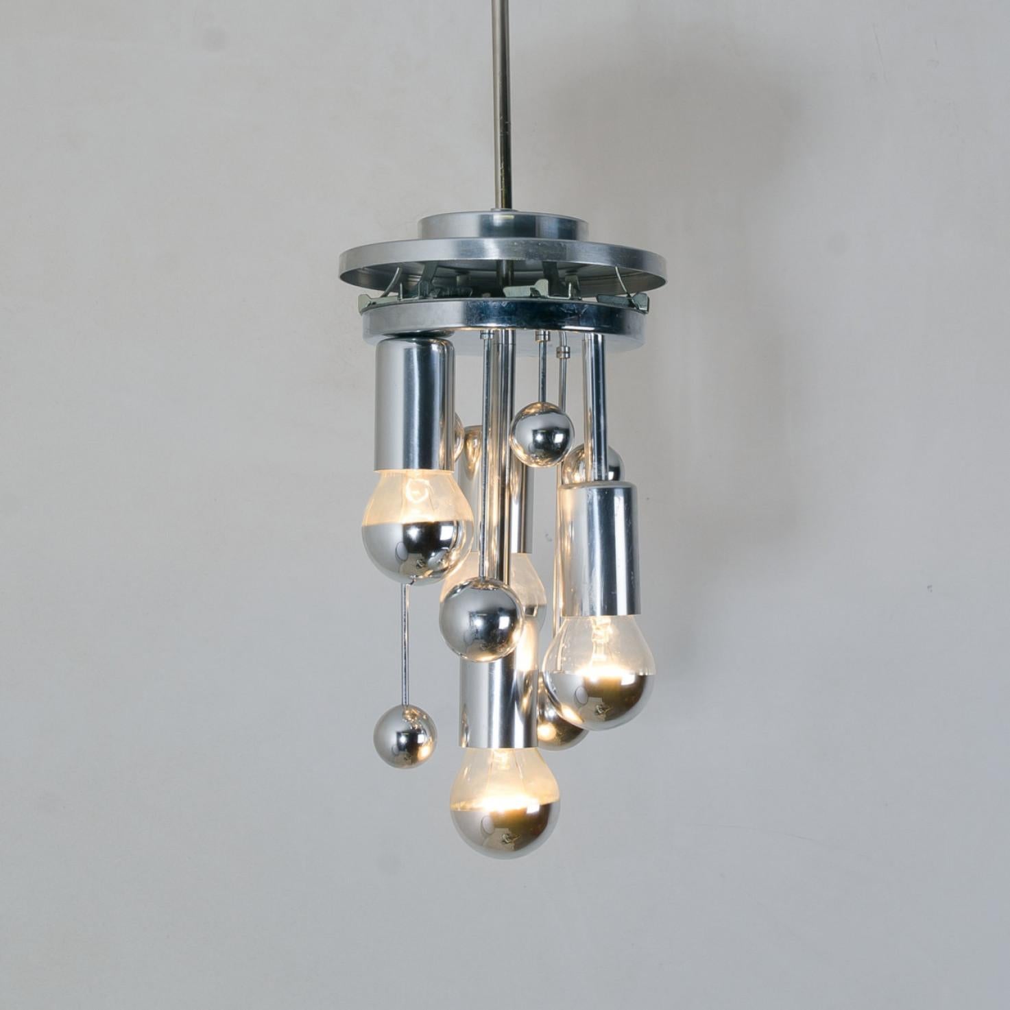 Pair of Space Age Light Fixtures Doria, 1970s For Sale at 1stDibs