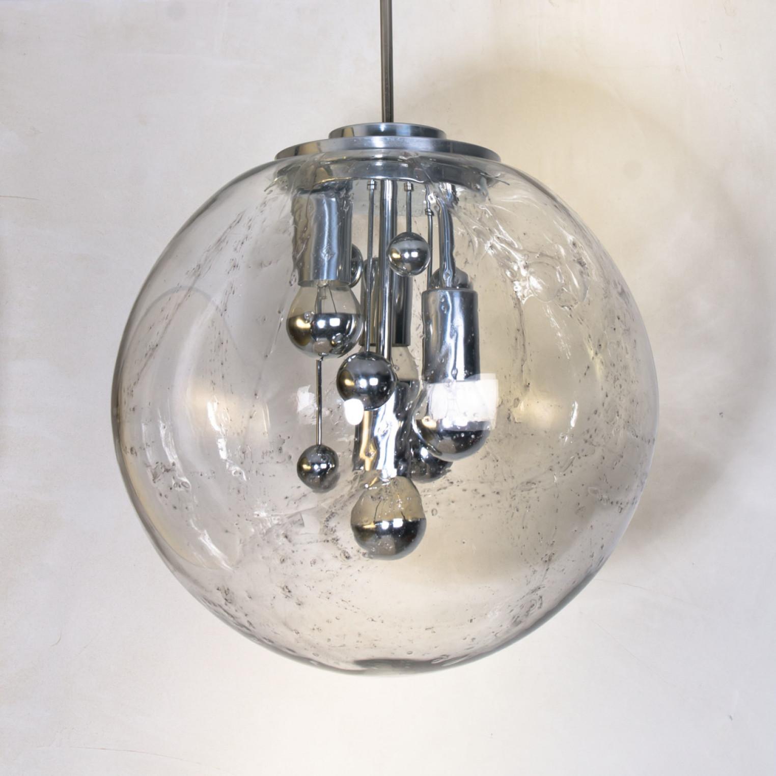 Pair of Space Age Light Fixtures Doria, 1970s For Sale at 1stDibs