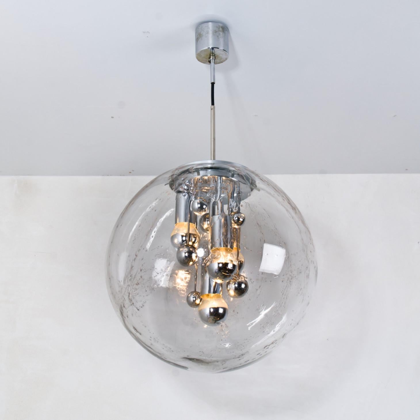 Pair of Space Age Light Fixtures Doria, 1970s For Sale at 1stDibs