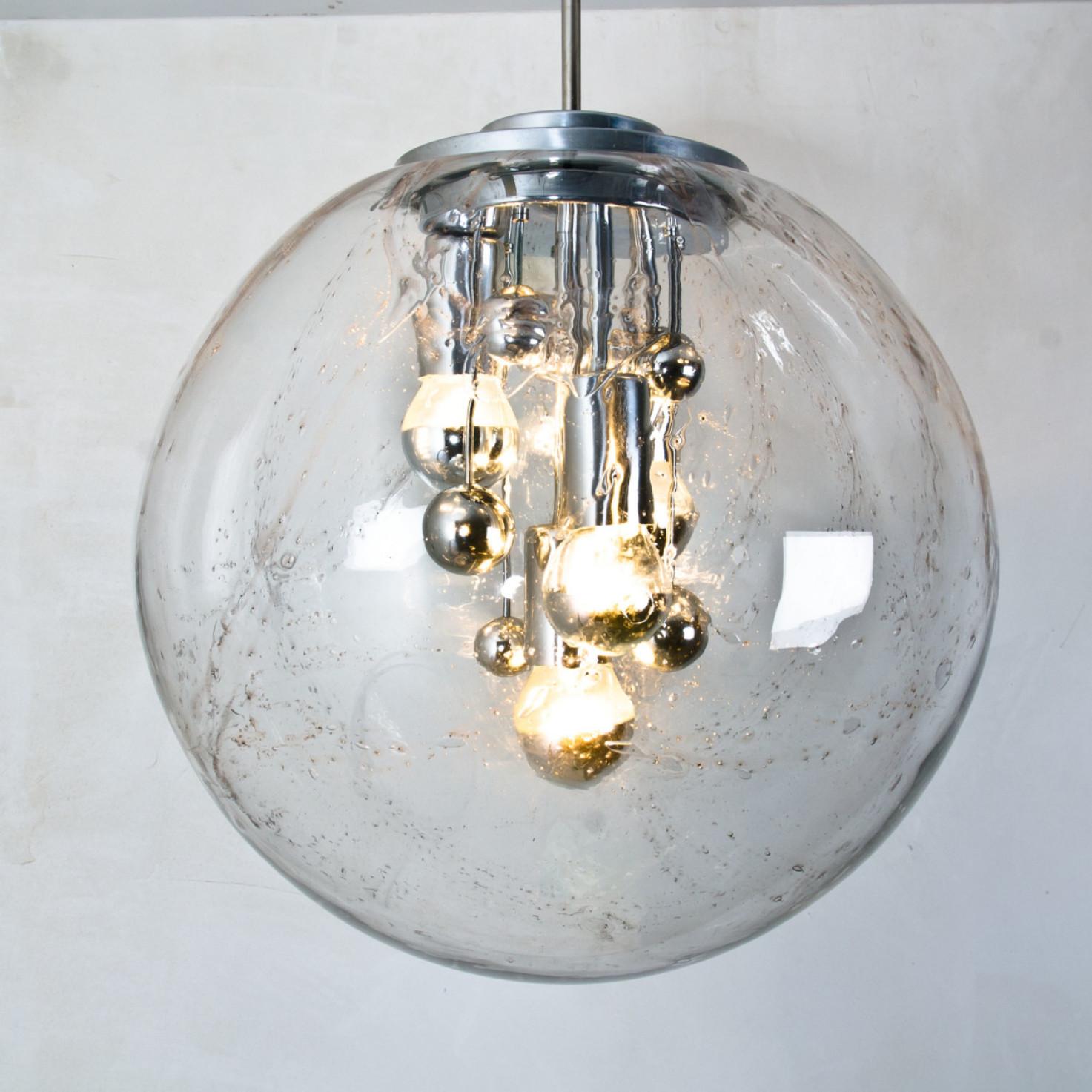 Pair of Space Age Light Fixtures Doria, 1970s For Sale at 1stDibs