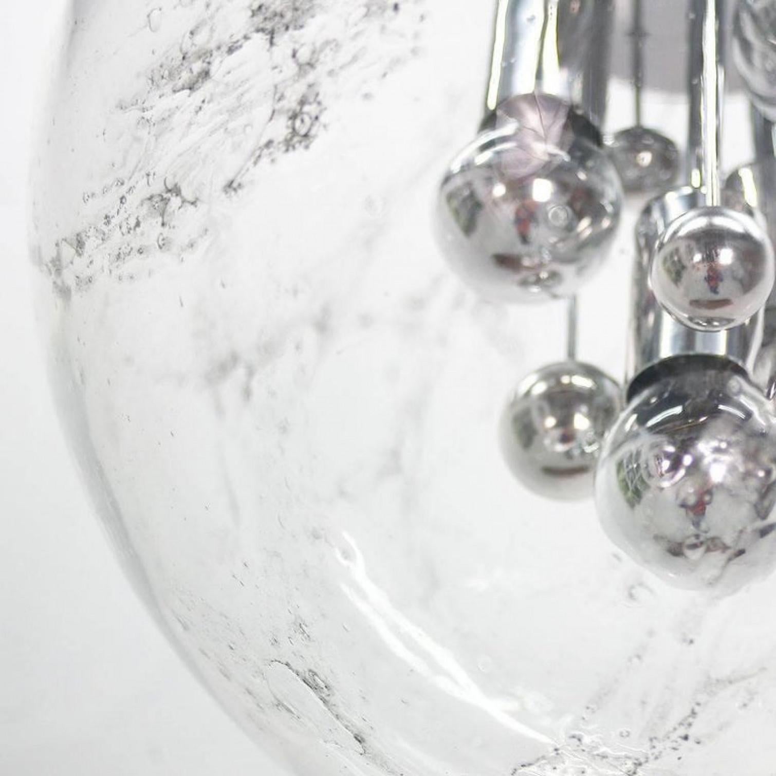 Pair of Space Age Light Fixtures Doria, 1970s For Sale at 1stDibs