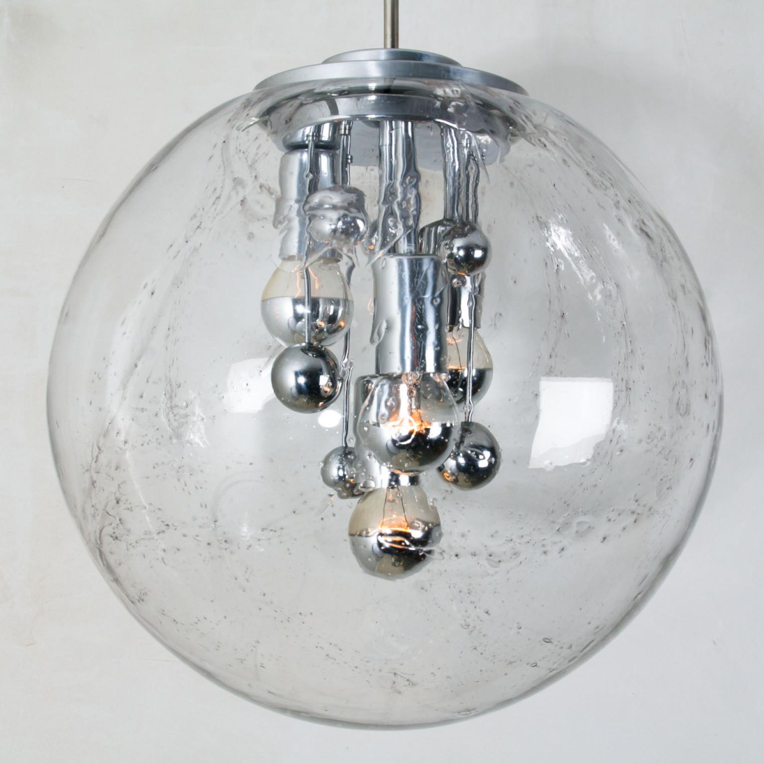 Pair of Space Age Light Fixtures Doria, 1970s For Sale at 1stDibs