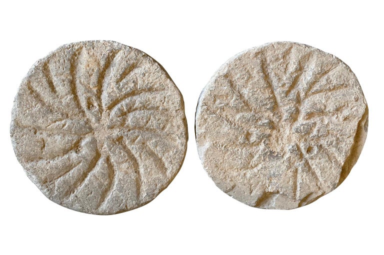 Pair of Spanish 16th Century Stone Markers For Sale at 1stDibs