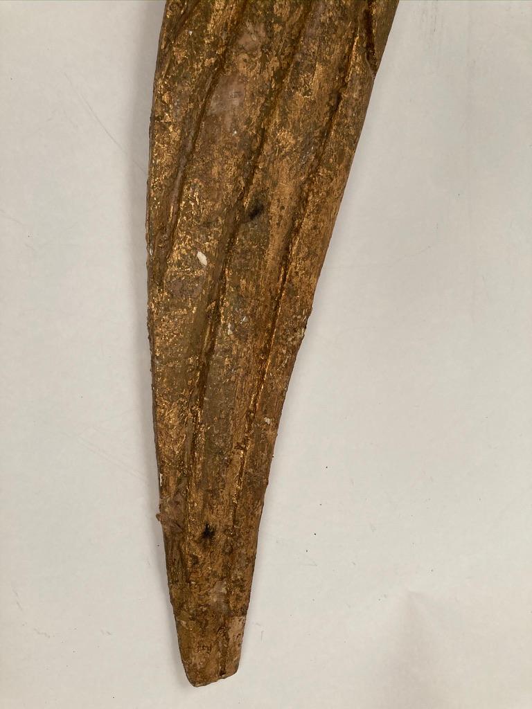 Pair of Spanish Colonial Carved Giltwood Angel Wings at 1stDibs