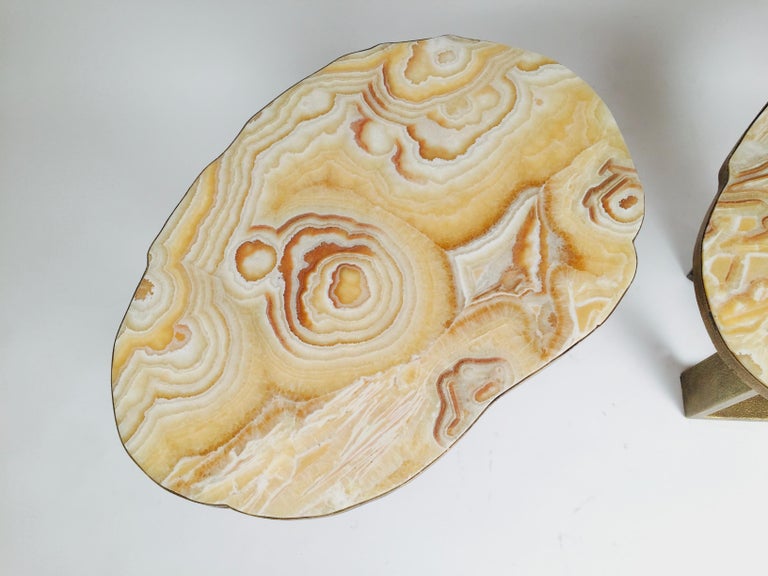 Pair of Spanish Mid-Century Modern Agate Coffee Tables, 1972 For Sale ...