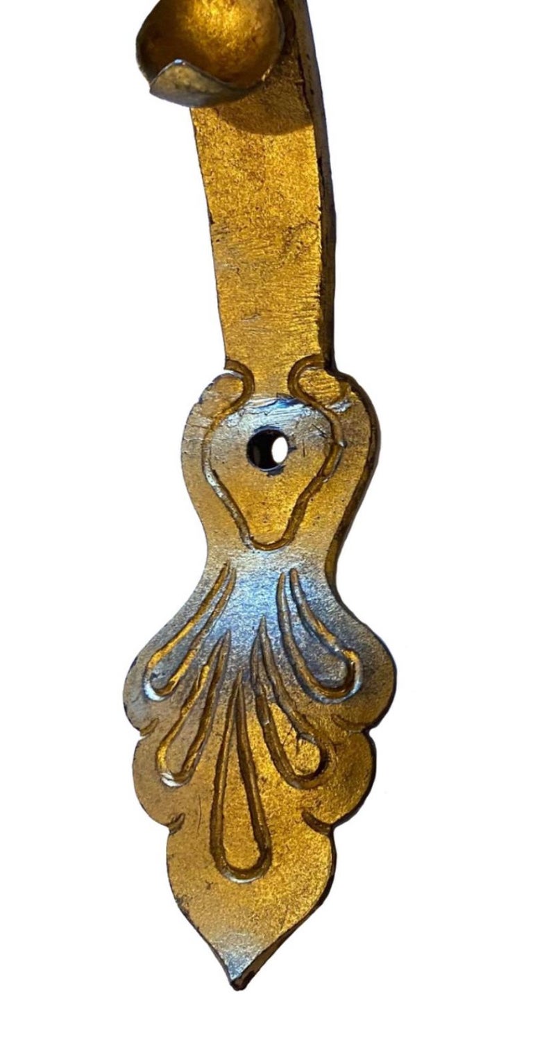 Pair of Spanish Revival Curtain Brackets For Sale at 1stDibs