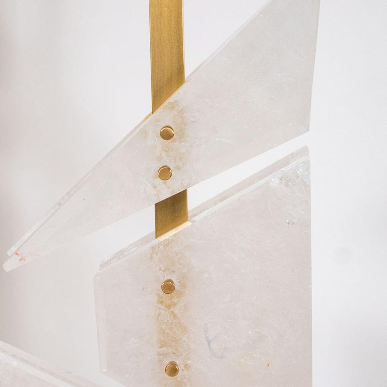 Pair of "Splinter" Rock Crystal Shard Lamps by Spark Interior For Sale ...