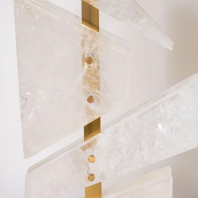 Pair of "Splinter" Rock Crystal Shard Lamps by Spark Interior For Sale ...