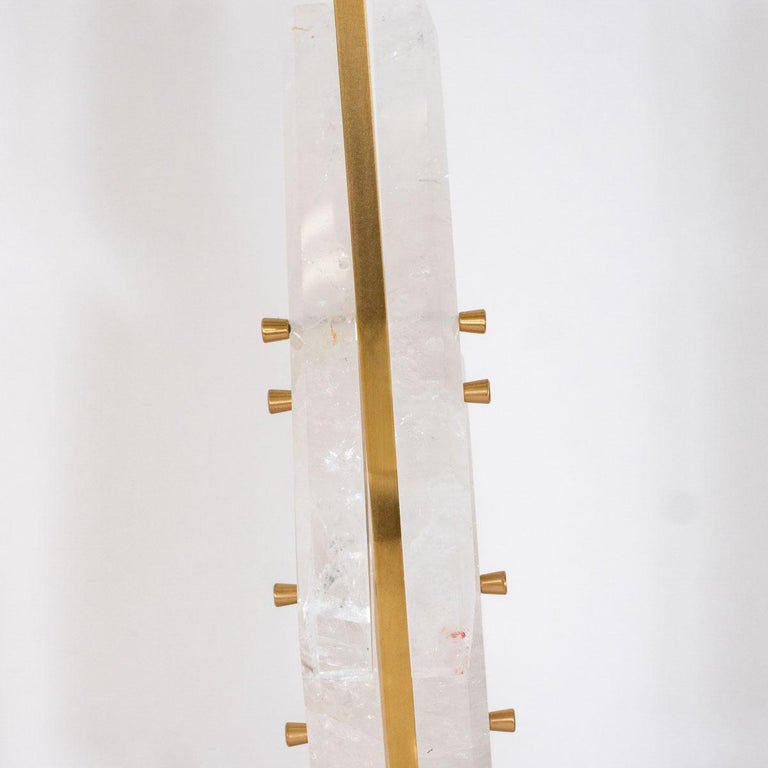 Pair of "Splinter" Rock Crystal Shard Lamps by Spark Interior For Sale ...