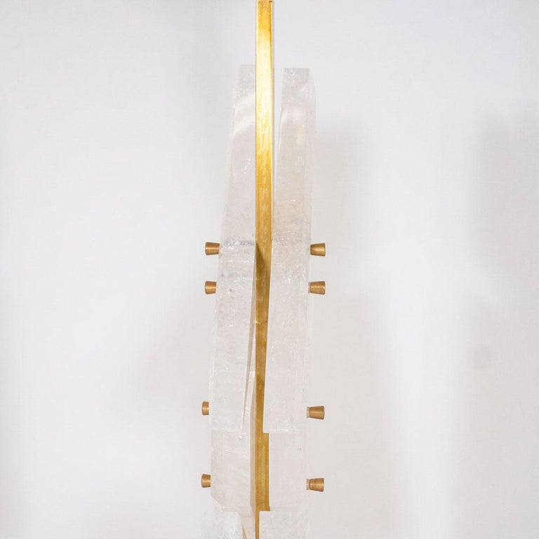 Pair of "Splinter" Rock Crystal Shard Lamps by Spark Interior For Sale ...