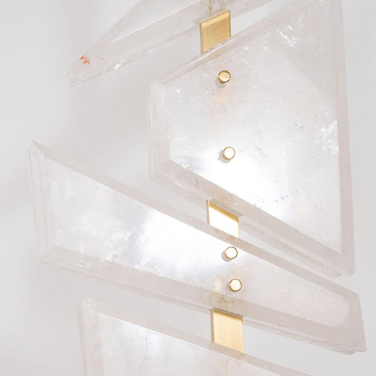 Pair of "Splinter" Rock Crystal Shard Lamps by Spark Interior For Sale ...