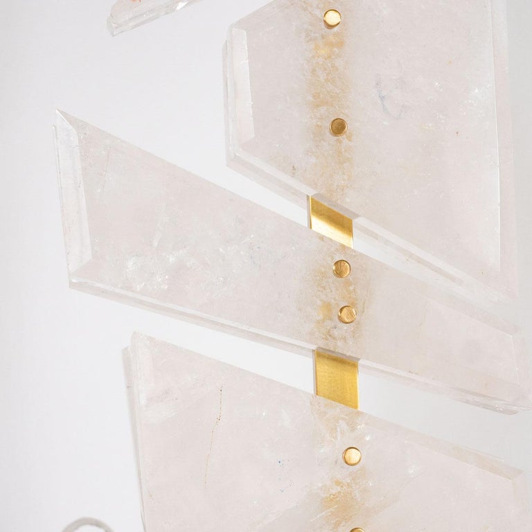 Pair of "Splinter" Rock Crystal Shard Lamps by Spark Interior For Sale ...