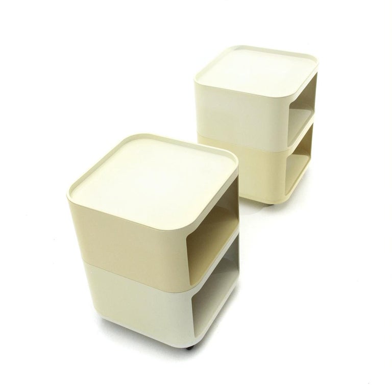 Pair of Square Componibili Containers by Anna Castelli Ferrieri for ...