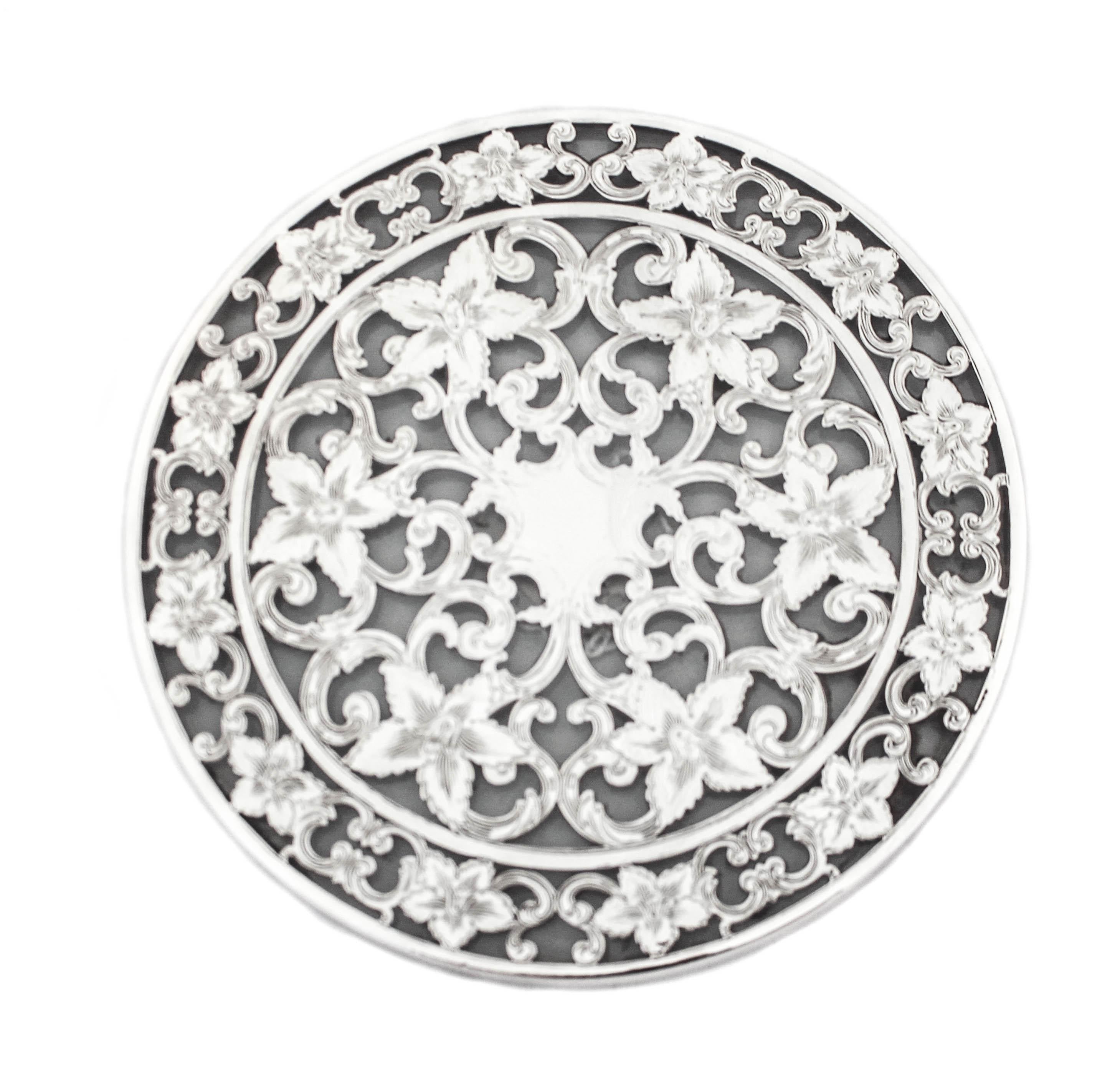 Pair of Sterling Silver Trivets at 1stDibs