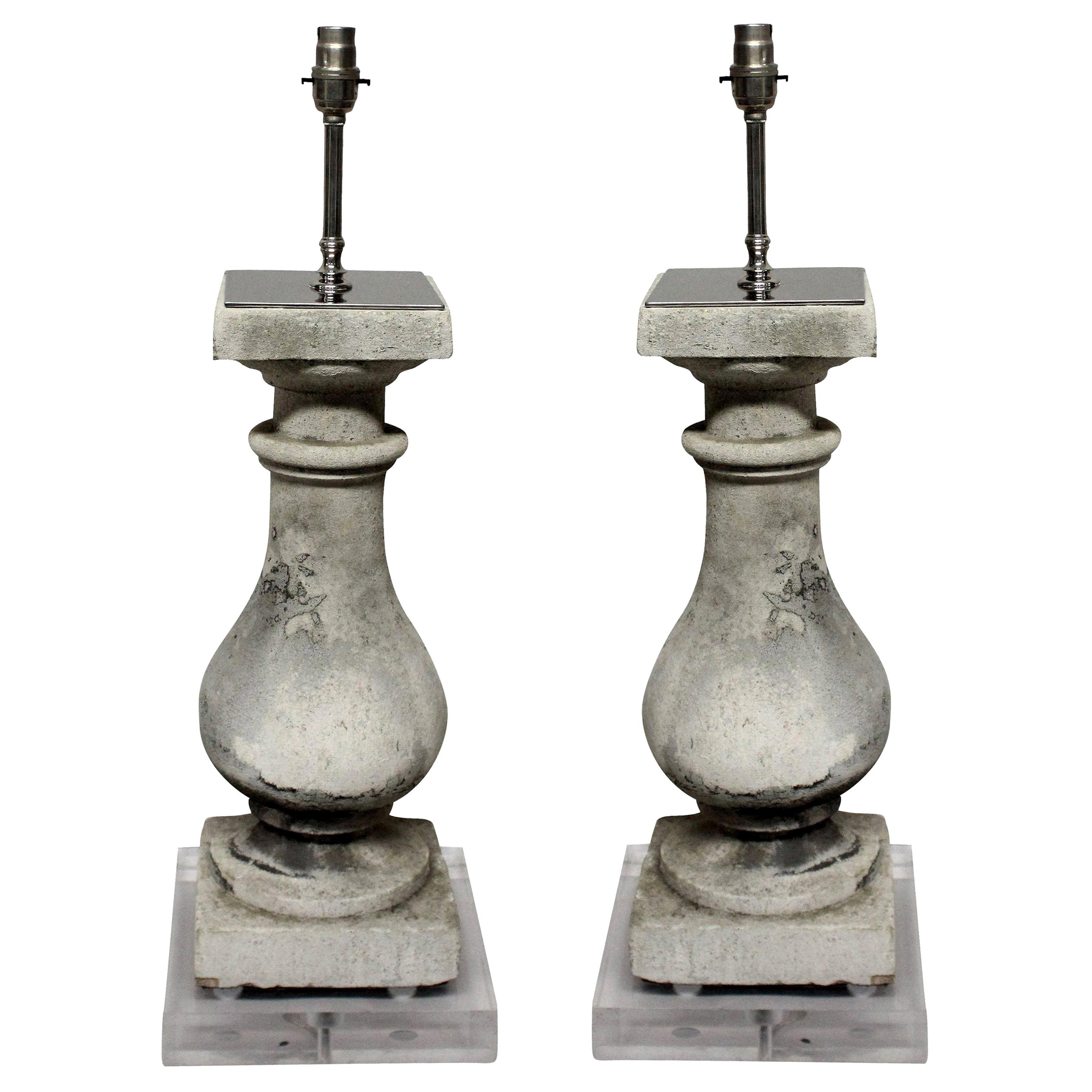 Limestone Table Lamps - 184 For Sale at 1stdibs