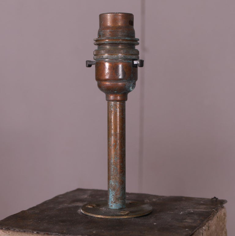 Pair of Stone Balustrade Table Lamps For Sale at 1stDibs