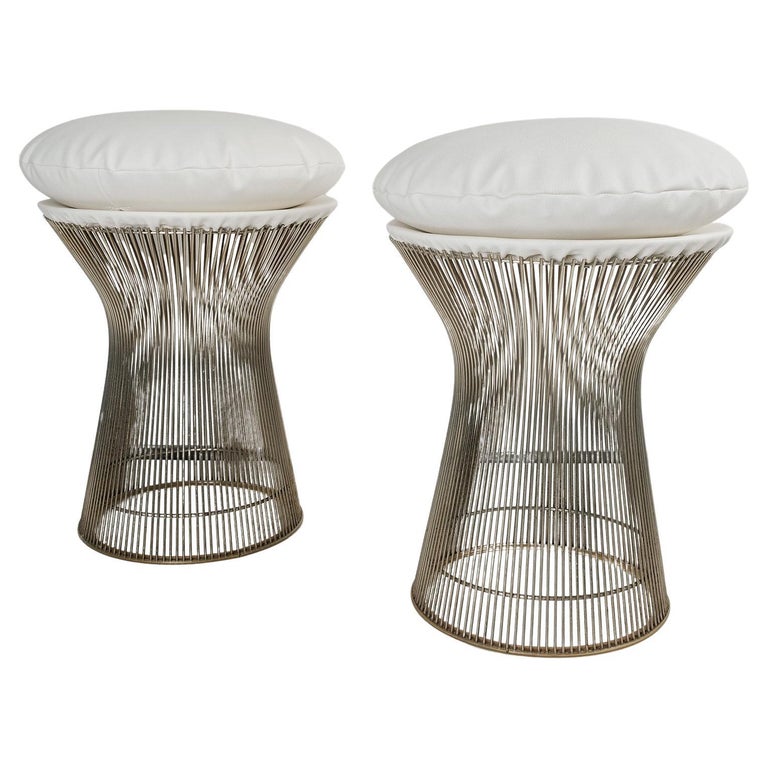 Pair of Stools by Warren Platner for Knoll, 1960s For Sale at 1stDibs