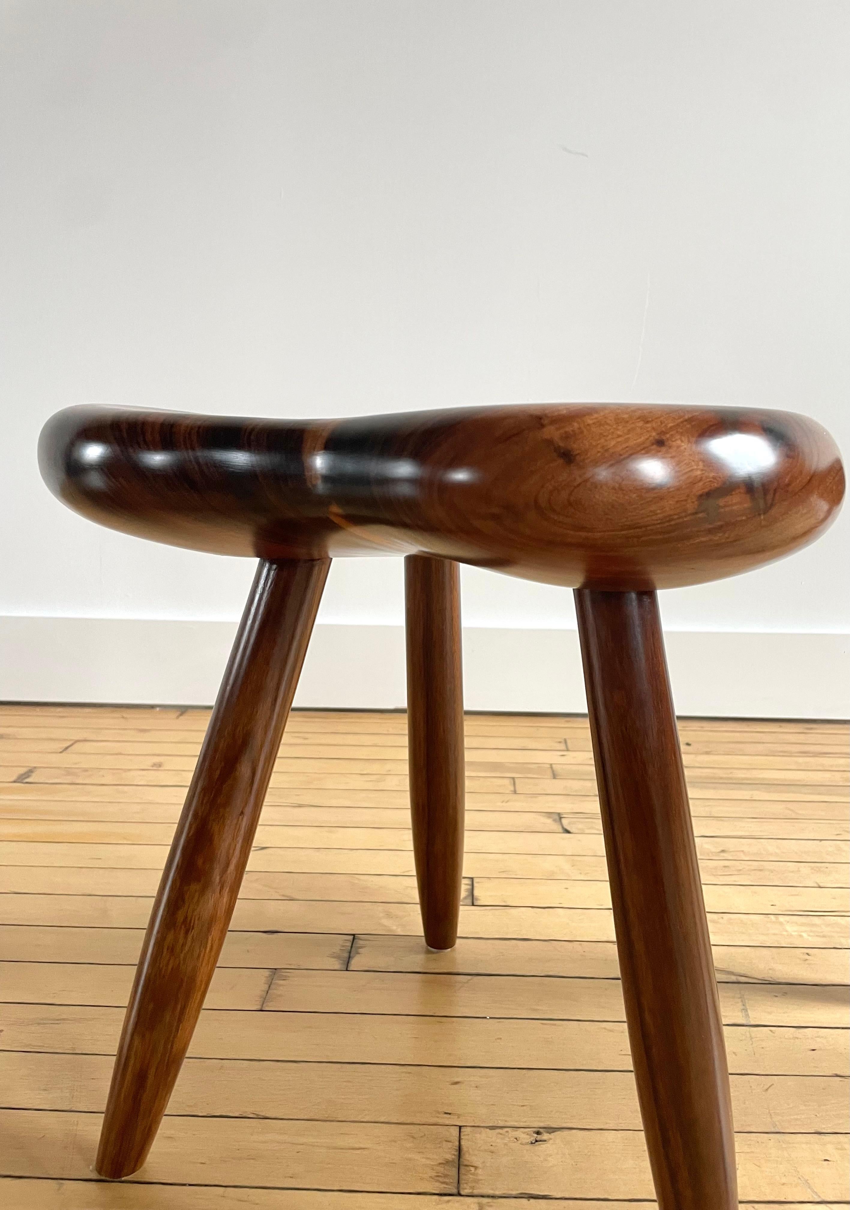 Pair of Stools in the Manner of Alexandre Noll For Sale at 1stDibs