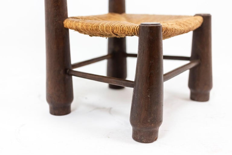 Pair of Straw Chairs, 1940s For Sale at 1stDibs