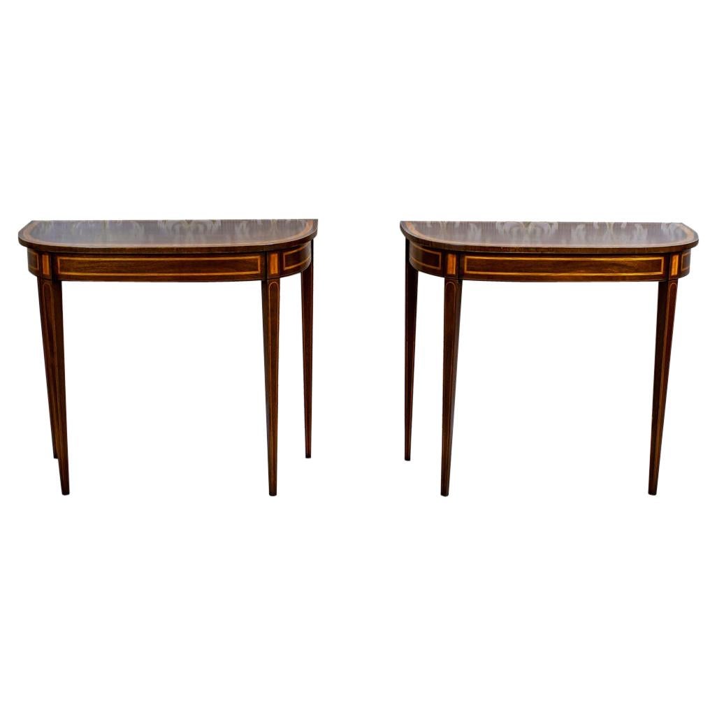 Pair of Shell Consoles at 1stDibs