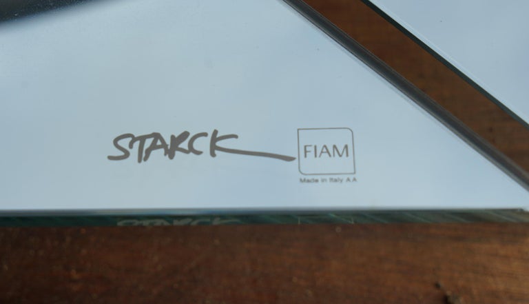 Pair of Sublime Designer Philippe Starck Fiam Caadre Wall Mirrors ...