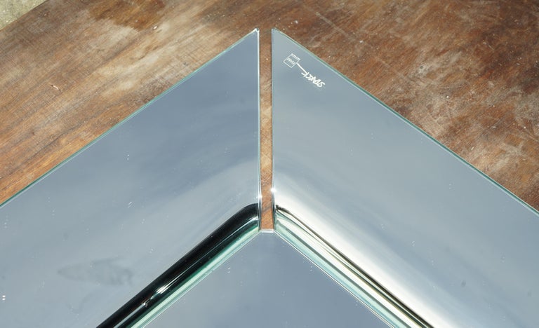 PAIR OF SUBLIME DESIGNER PHILIPPE STARCK FIAM CAADRE WALL MiRRORS 155CM ...