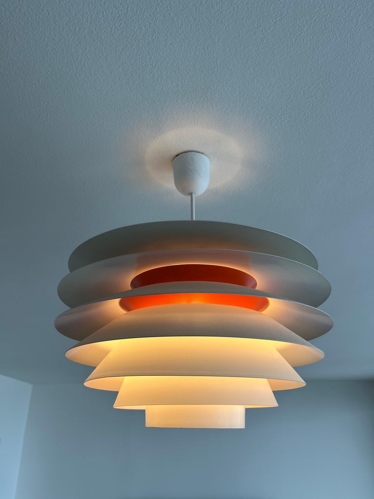 Pair of Svend Middelboe "Verona" Pendant Light Produced by Nordisk ...
