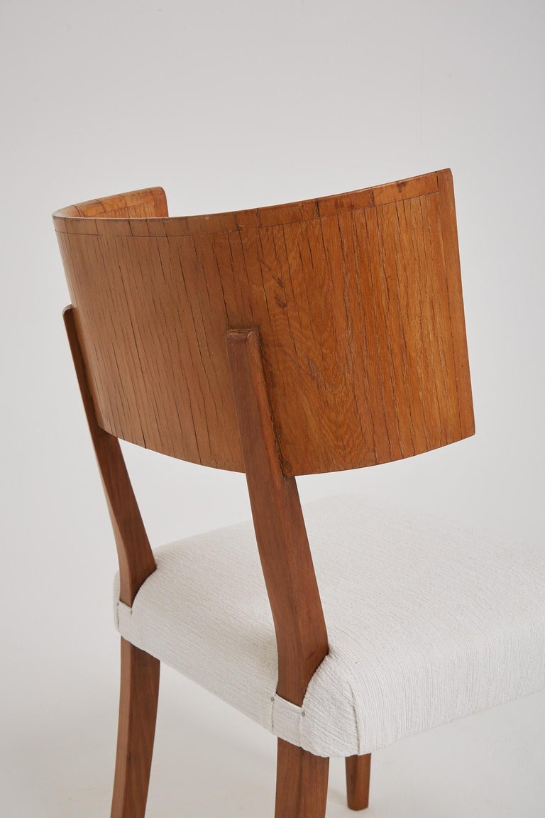 Pair of Swedish Grace Klimsos Chairs at 1stDibs