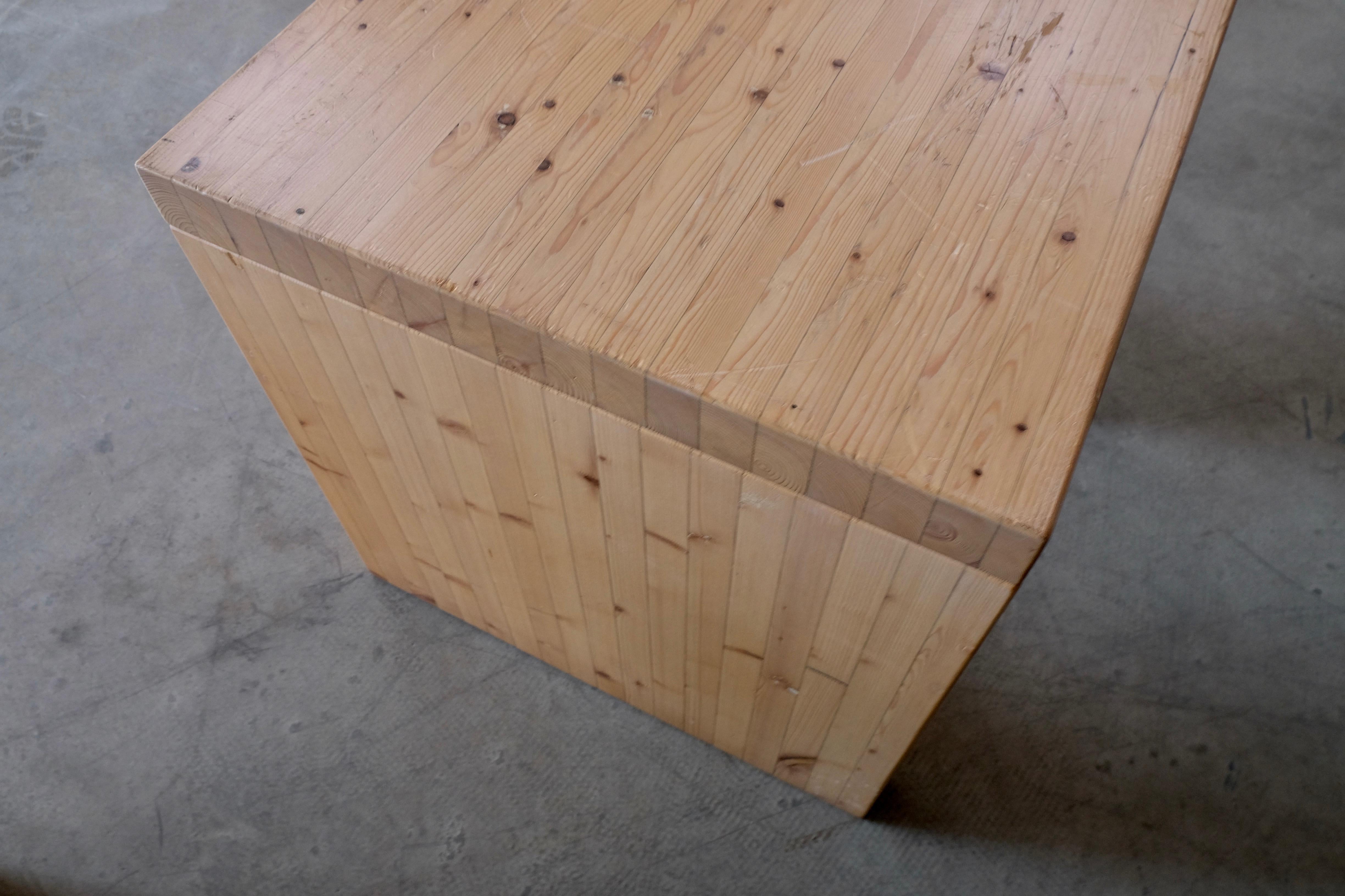 Pair of Swedish Pine Tables, 1970s For Sale at 1stDibs
