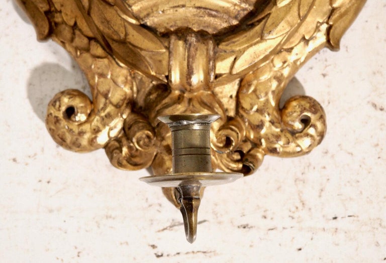 Pair of Swedish Sconces, 18th Century For Sale at 1stDibs