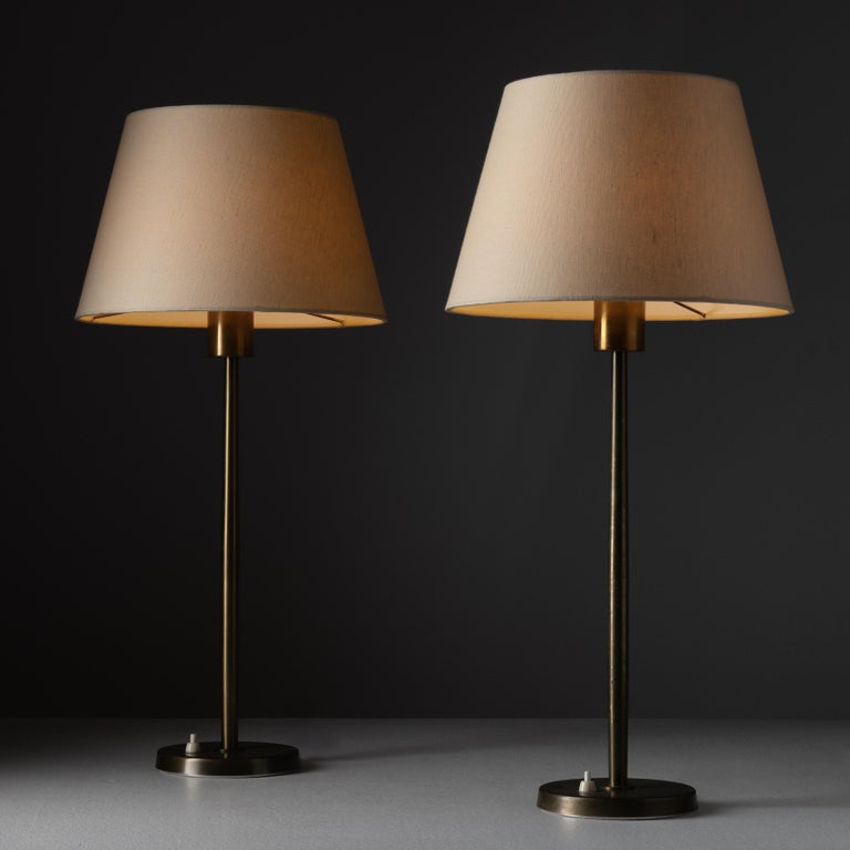 Pair of Swedish Table Lamps at 1stDibs