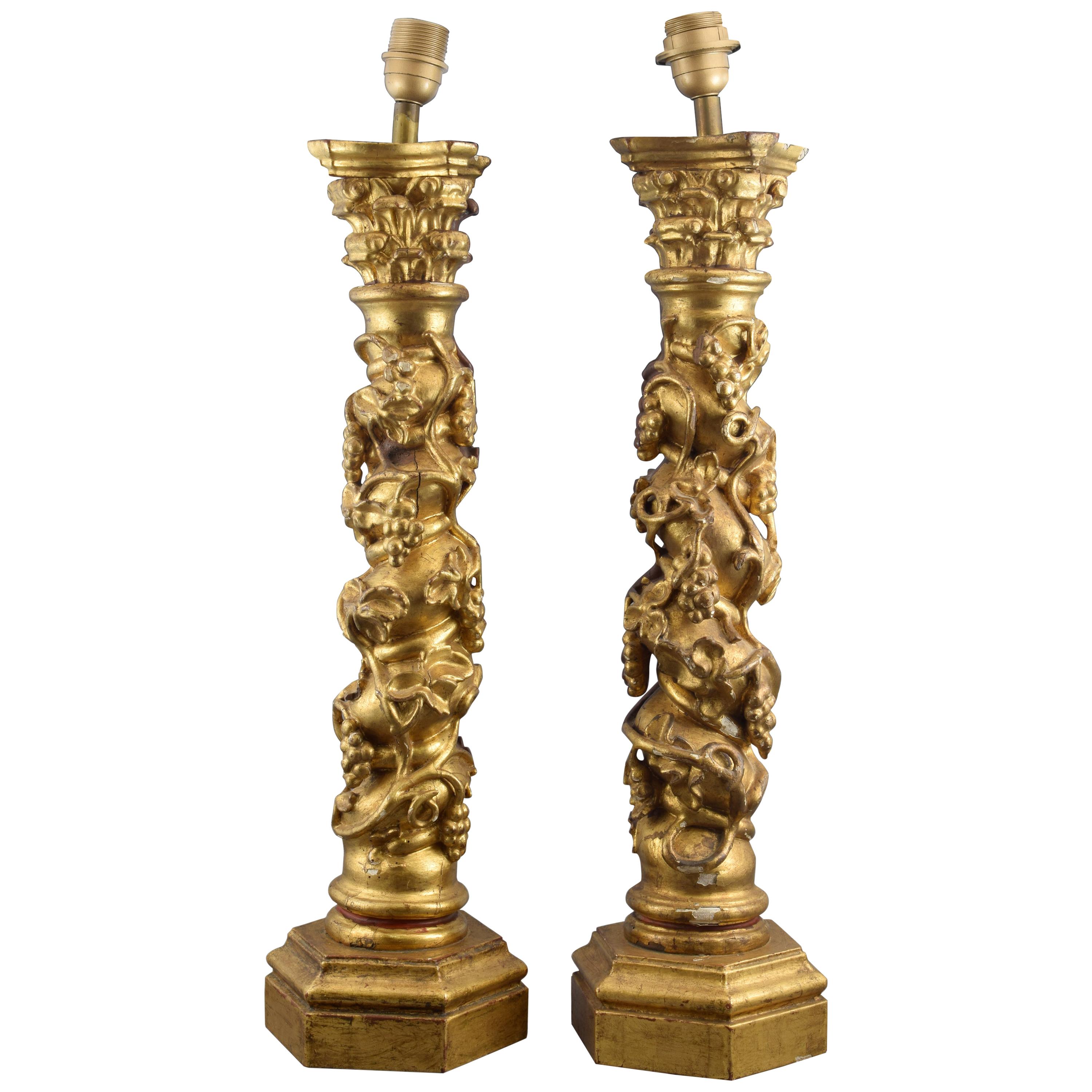 Bronze Lamp, 17th Century at 1stDibs