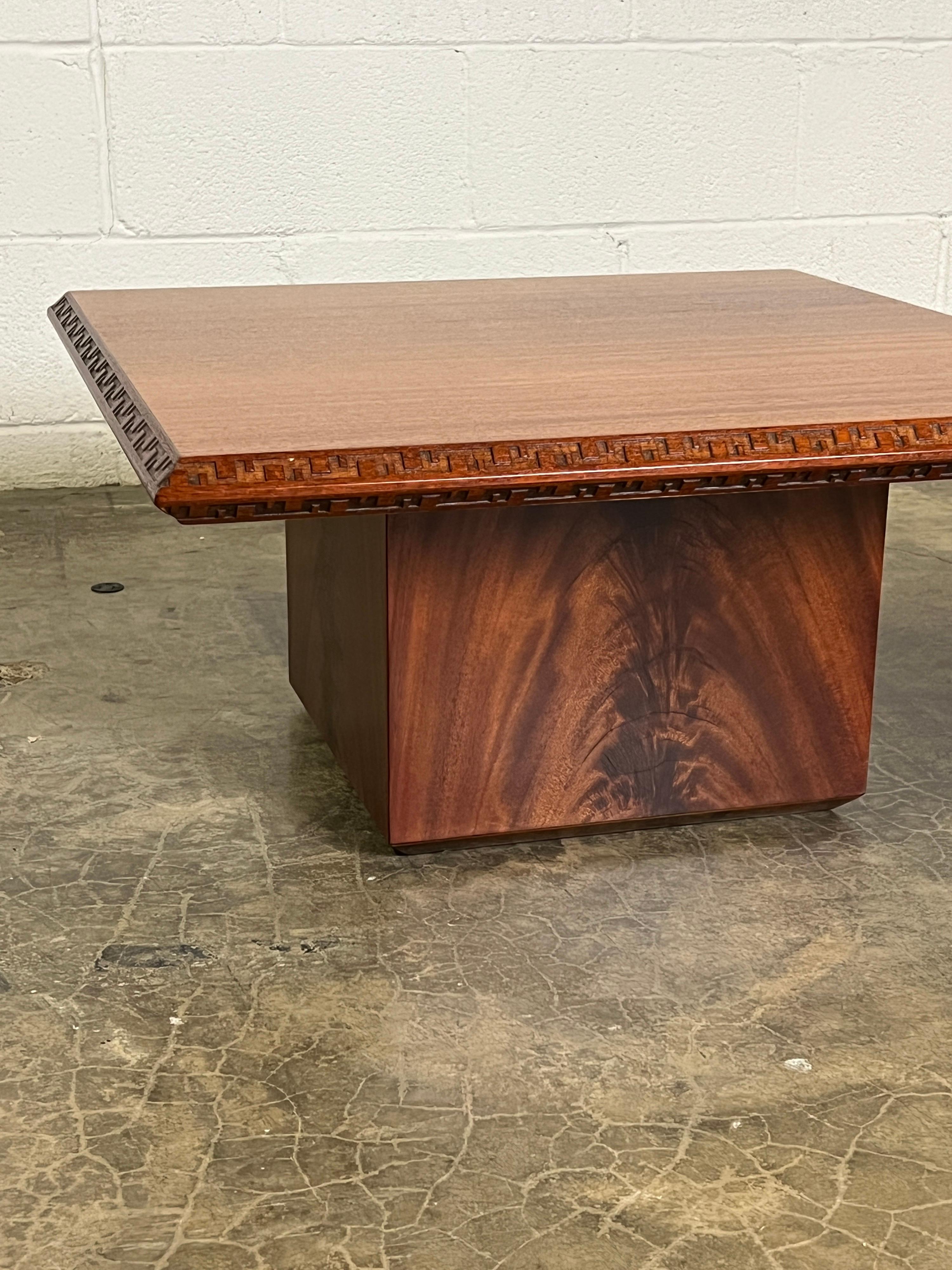 Pair of Tables by Frank Lloyd Wright for Henredon at 1stDibs